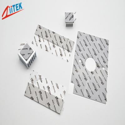Cina grey termico ultra morbido 3 W/m-K del gap filler dello strato della gomma di silicone per il regolatore del LED con 55 durezza della riva 00 in vendita