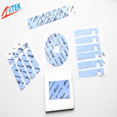 China Blue Thermal Gap Filler For Semiconductor Automated Test Equipment silicone sheet 1.5 W/m-K for sale