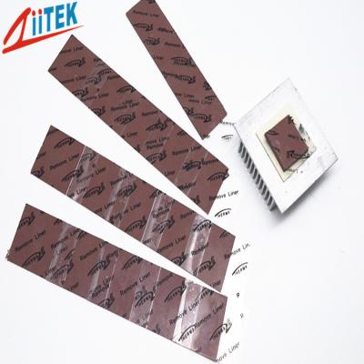 China 6.2 W/M-K Deep Red​ Thermal Gap Filler For Handheld Portable Electronics for sale