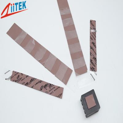 China 6.2 W/M-K Deep Red​ Thermal Gap Filler For Handheld Portable Electronics for sale