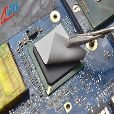 China Grey insulation sheet thermal condcutive and electric insolating pad 1.6W/mK TIS818 for closed cell for sale