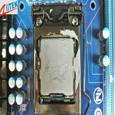 China LED Thermally Conductive Grease Compound With Low Thermal Resistance Environmentally Safe 0.012 ℃-in² /W Gray for sale