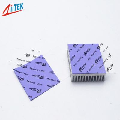 China Low Thermal Impedance Conductive Silicon Gap Filler GPU CPU Heatsink Cooling Thermal Interface Pad for sale