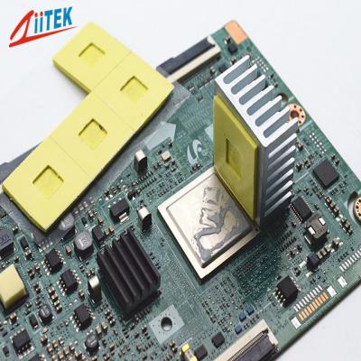 China 2.0W Thermal Conductivity Silicon Pad 1mm Thickness Silicon Insulation Pads Cooling Gap Filler Silicone PADS For GPU CPU for sale