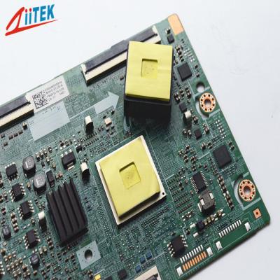 China 2.0W Thermal Conductivity Silicon Pad 1mm Thickness Silicon Insulation Pads Cooling Gap Filler Silicone PADS For GPU CPU for sale