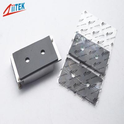China Dark Gray Factory Price Hot Selling Thermal Conductive Silicon Pad For Medical Devices for sale