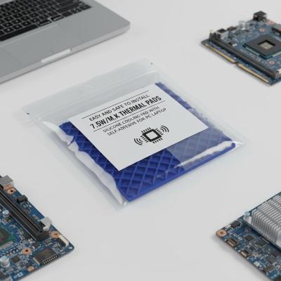 China 7.5W/m-K Ultra-Soft Self-Adhesive Thermal Pad for PC Laptop Cooling for sale