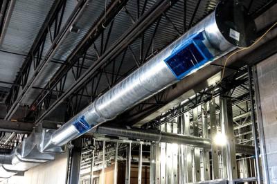 Cina Allergeni a 24 pollici della maschera dello sfiato del film di protezione della condotta di HVAC del vinile LLDPE della prova del polline in vendita