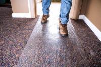 China 50micron Carpet Surface Protector Normal And Reverse Wound Logo Printing for sale