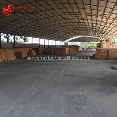 China Silica Refractory Silicon Mullite Brick for High Refractoriness and 0.34% CaO Content for sale