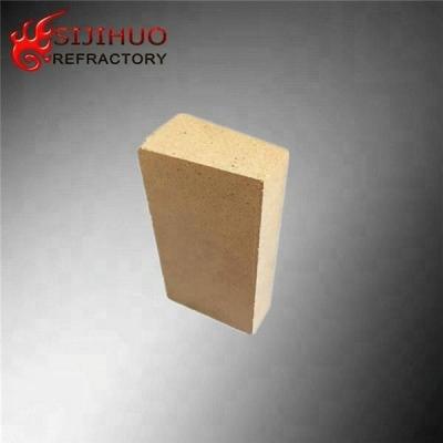 China Common Refractoriness Yellow Alumina Refractory Brick for Glass Kiln Manufacturing for sale