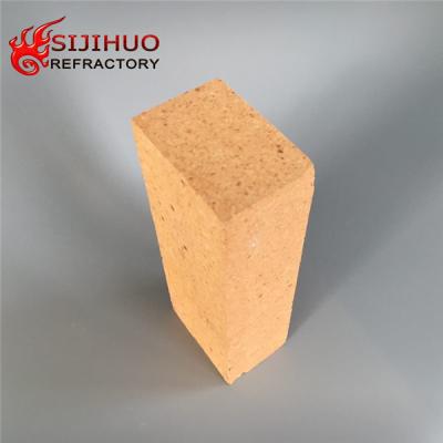 China 50%-65% SiO2 Content Low Creep Fire Insulating Bricks for Thin Brick Yellow Furnaces for sale
