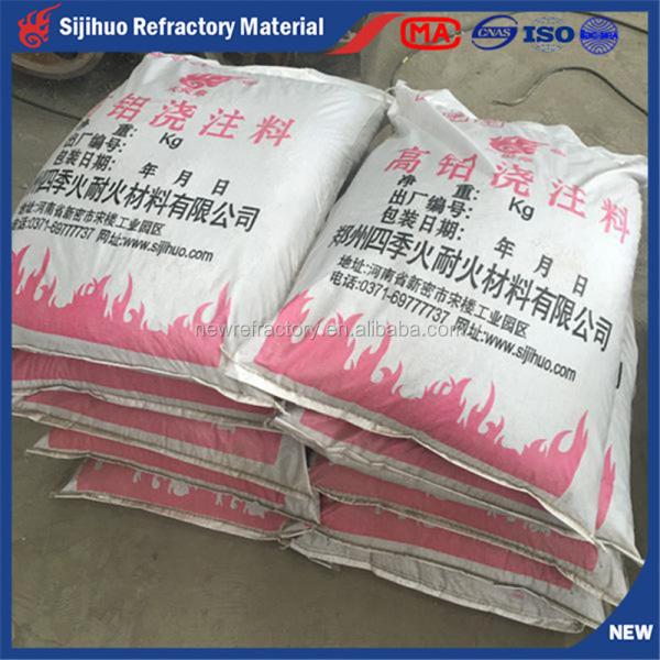 Quality High Aluminum Castable Refractory Cement The Ideal Liner for Various Application for sale