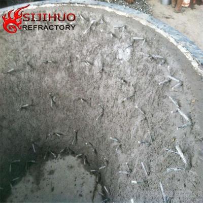 China 48%-85% Al2O3 Content Gray Aluminum Melting Furnace Pouring Pot for Smelting for sale
