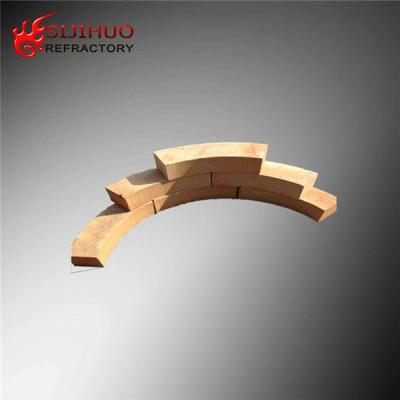 Cina 50%-65% di SiO2 Contenuto elevato di Alumina Arco Refractorio per l'industria petrolchimica in vendita