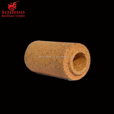 Cina mattoni da fuoco per forno di riscaldamento 230x114x65 mm Dimensione e contenuto di SiO2 43-58% in vendita
