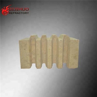 China Yellow Alumina Block Customized Shape Fire Clay Anchor Brick for Customized Solutions for sale