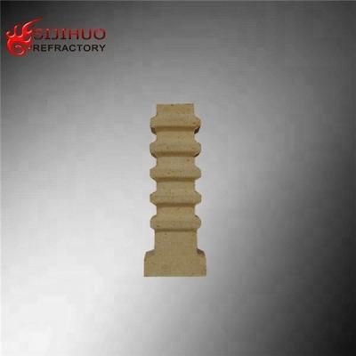 China Yellow Alumina Block Customized Shape Fire Clay Anchor Brick for Customized Solutions for sale
