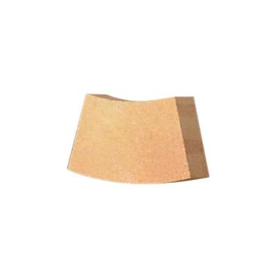 China 230x114x65mm Round Fire-Resistant Curved Fire Brick with ISO9001 Certificate for sale