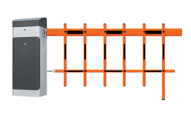 Boom barrier specifications diagram