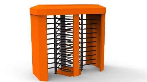 Quality Face Recognition Turnstile Barrier Gate System Access Control Full Height for sale