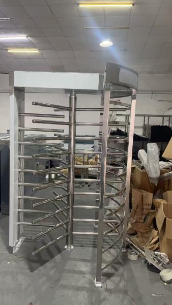 Quality Face Recognition Turnstile Barrier Gate System Access Control Full Height for sale