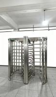 China Face Recognition Turnstile Barrier Gate System Access Control Full Height Security Turnstile for sale