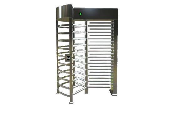 Quality Face Recognition Turnstile Barrier Gate System Access Control Full Height for sale
