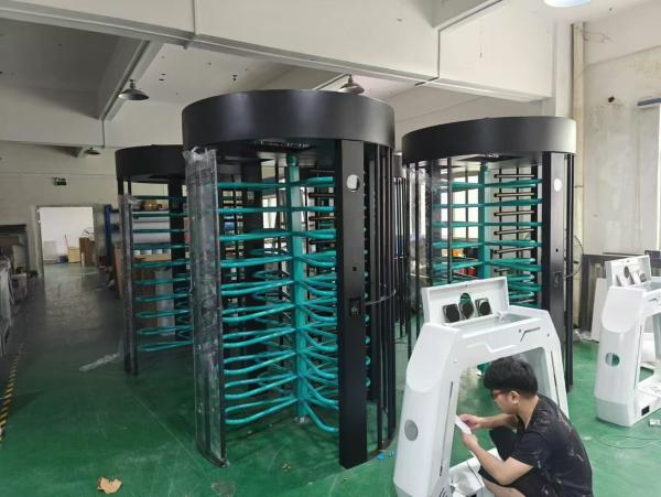 Quality Face Recognition Turnstile Barrier Gate System Access Control Full Height for sale