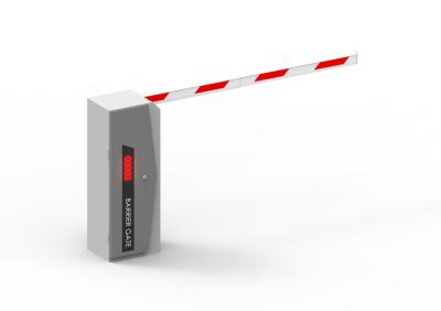 China IP54 Automatic Car Parking Barriers AC DC Motor Barrier Boom Gate With LED Light Direction for sale