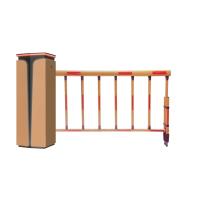 China Vehicle  New Design Durable LED Light Automatic Radar Sensor Traffic Boom Barrier Gate for sale
