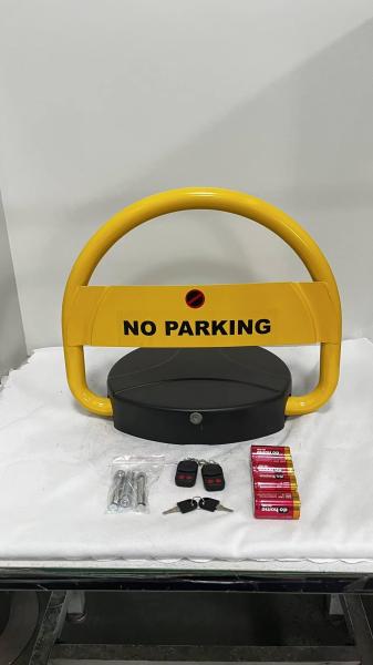 Quality Yellow Car Parking Locks Waterproof Remote Control Parking Lot Lock for sale
