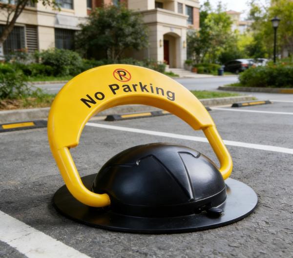 Quality Remote Control Battery Powered No Parking Lock 6v Parking Flap Lock for sale