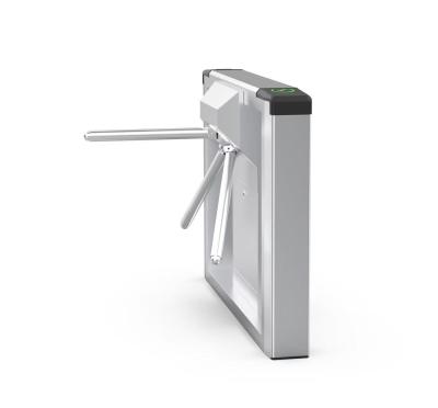 China Portable 304 Stainless Steel Tripod Turnstile Three Roller Gate RFID Brushless Motor IP44 for sale