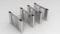 China RFID / QR Code Face Recognition Turnstile High Speed Gate Turnstile Anti Tailgating for sale