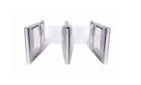 China RFID / QR Code Face Recognition Turnstile High Speed Gate Turnstile Anti Tailgating for sale