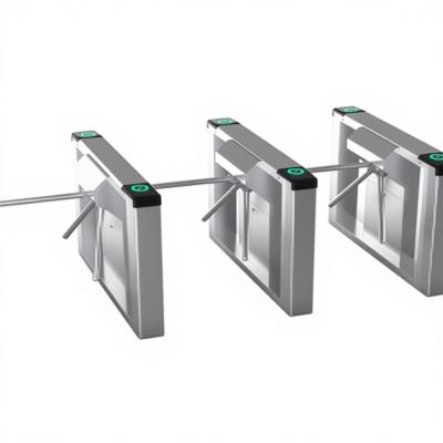 China SUS 304 Stainless Steel Tripod Turnstile Electric Three Roll Gate Smart Access Control for sale