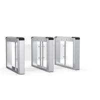 Quality 304 Stainless Steel Swing Turnstile Gate , Flap Barrier Turnstile Gate for sale
