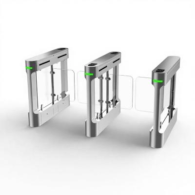 China TW-XMY High End Pedestrian Turnstile Gate , Flap Barrier Access Control System for sale
