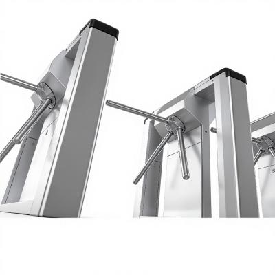 China 1400*255*980mm Dual Core Turnstile Gate SUS304 Access Control Face Recognition for sale