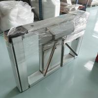 China 1400*255*980mm Single Core Three Roller Gate SUS304 Access Control Multi Factor Authentication for sale