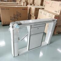 China 1400*255*980mm Single Core Three Roller Gate SUS304 Access Control Multi Factor Authentication for sale