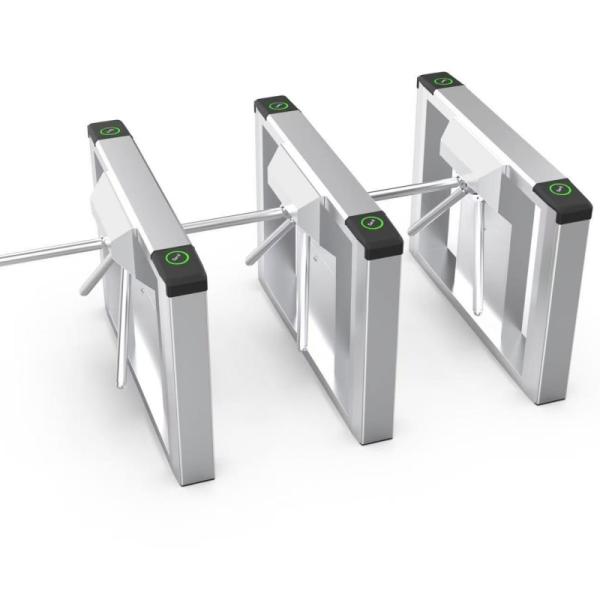 Quality Easy Integration Automatic Vertical Tripod Turnstile Gate SUS 201 Stainless for sale