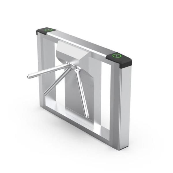 Quality Multiple Authentication Mode Tripod Turnstile Gate Access Control with Face for sale