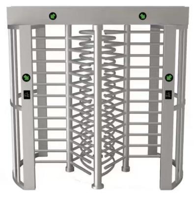 China IP55 Full Height Turnstiles Commercial High Security Turnstile With RFID / QR Code Reader for sale