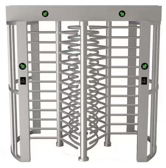 Quality IP55 Full Height Turnstiles Commercial High Security Turnstile With RFID / QR Code Reader for sale