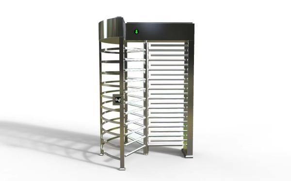 Quality IP55 Full Height Turnstiles Commercial High Security Turnstile With RFID / QR for sale
