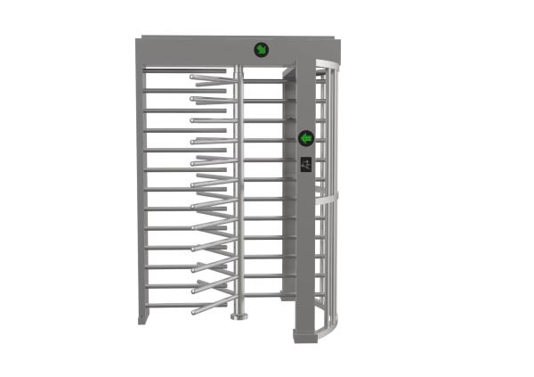Quality IP55 Full Height Turnstiles Commercial High Security Turnstile With RFID / QR for sale