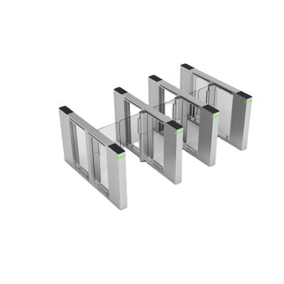 China Flap Barrier Turnstile Gate , 304 Stainless Steel Fully Automatic Systems Turnstiles for sale