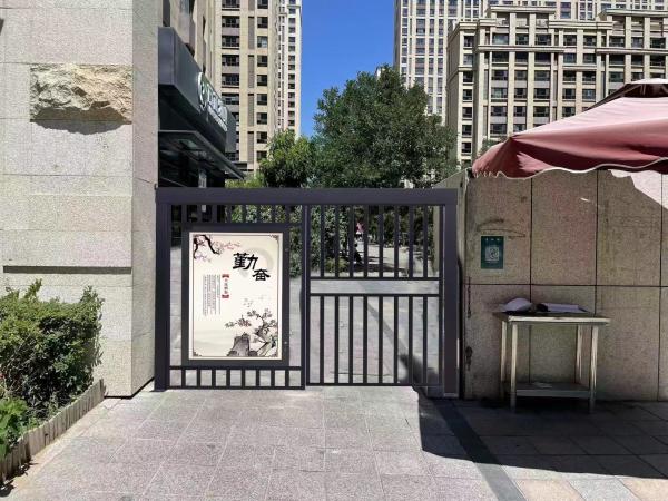 Quality 1 Way Full Height Sliding Turnstile Gate Fully Automatic Full Height Pedestrian for sale